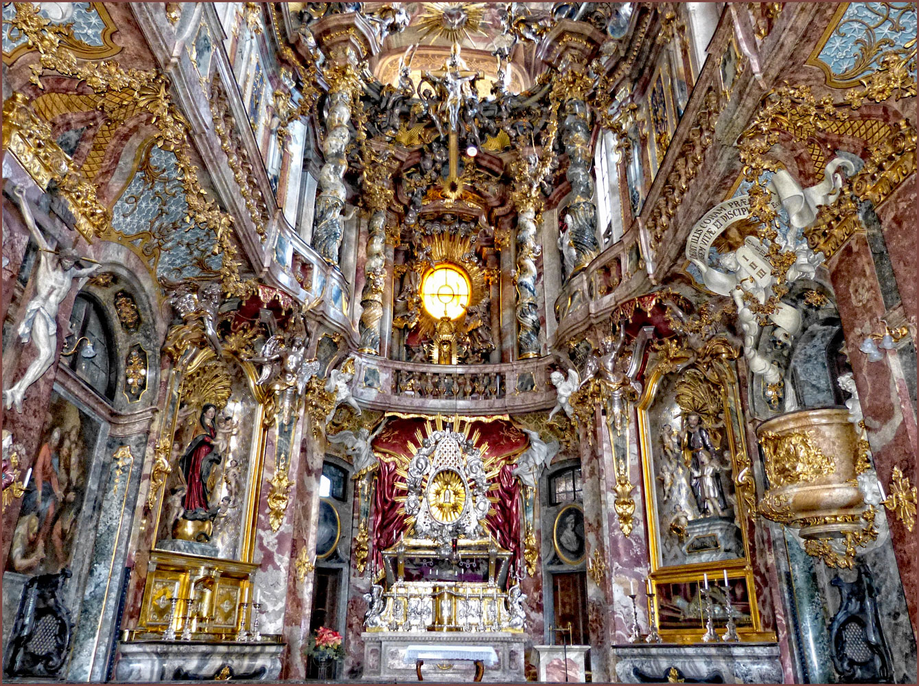 ASAMKIRCHE MÜNCHEN Foto & Bild | architektur, sakralbauten, innenansichten kirchen Bilder auf ...
