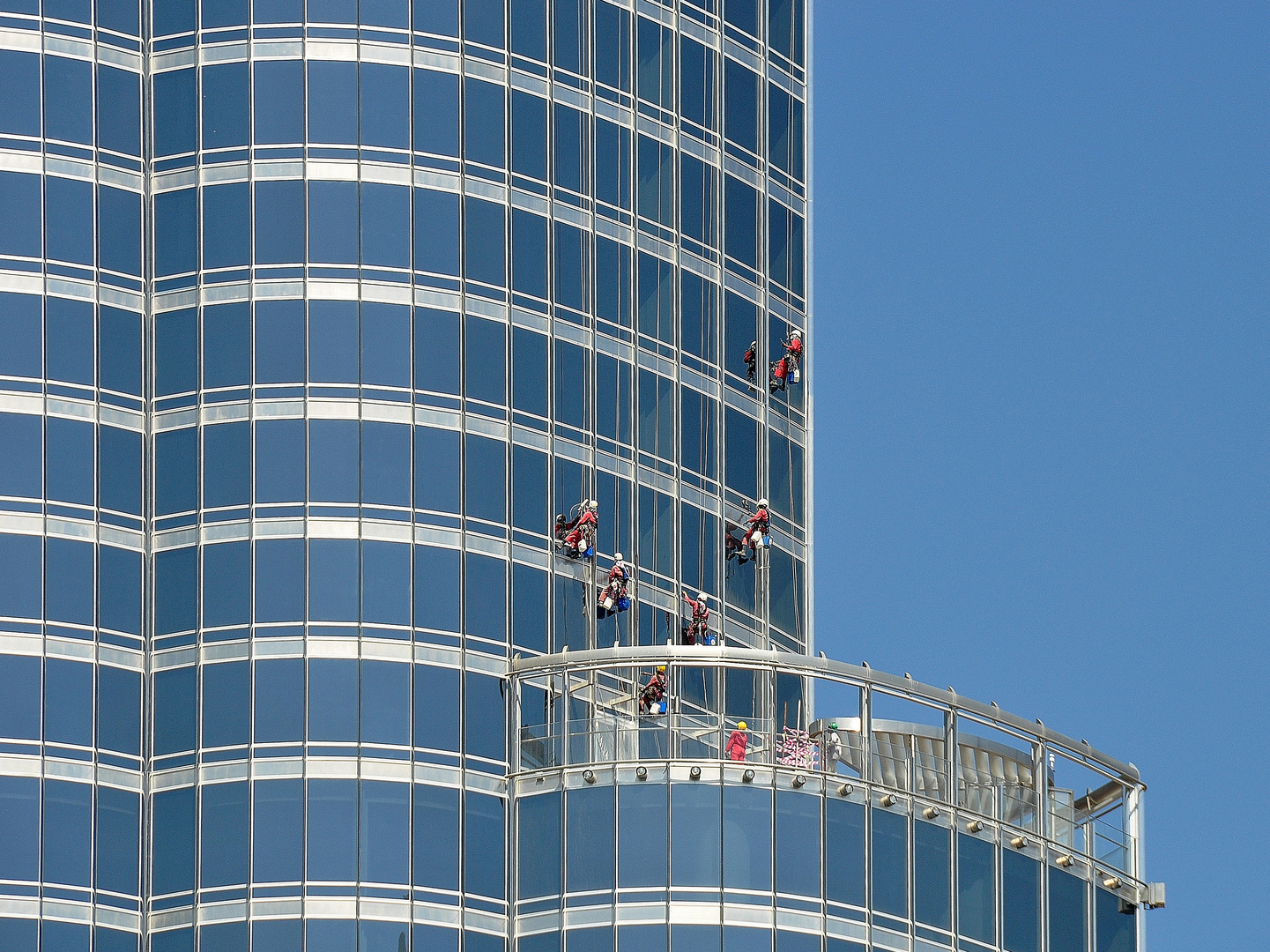 Burj Khalifa window cleaning Foto & Bild | asia, middle east, united ... Burj Khalifa window cleaning Foto & Bild | asia, middle east, united ...