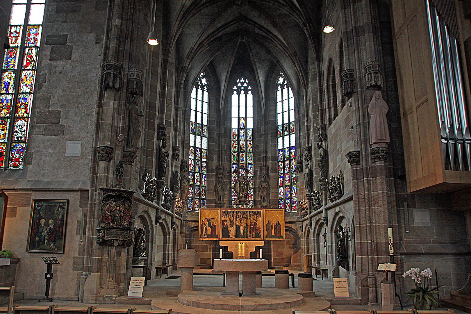 Frauenkirche in Nürnberg Foto & Bild | architektur, sakralbauten, innenansichten kirchen Bilder ...