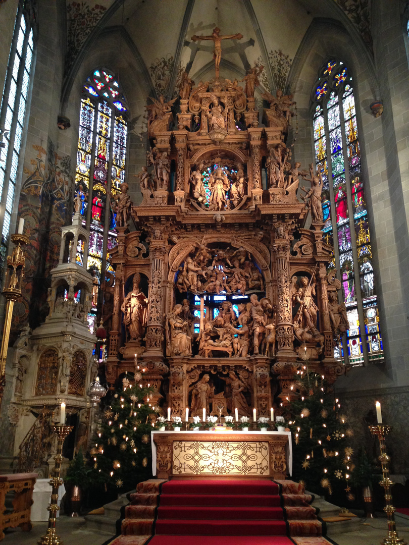 Hochaltar Münster St. Nikolaus Überlingen/Bodensee Foto & Bild | architektur, sakralbauten ...