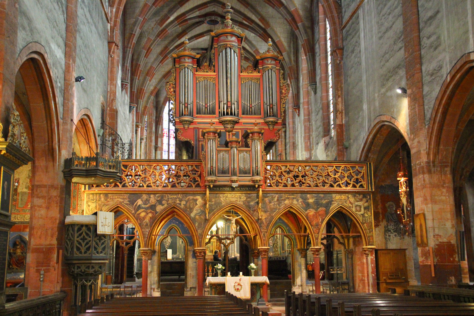 Lettner und Silbermannorgel Jung St. Peter Straßburg Foto & Bild | architektur, sakralbauten ...