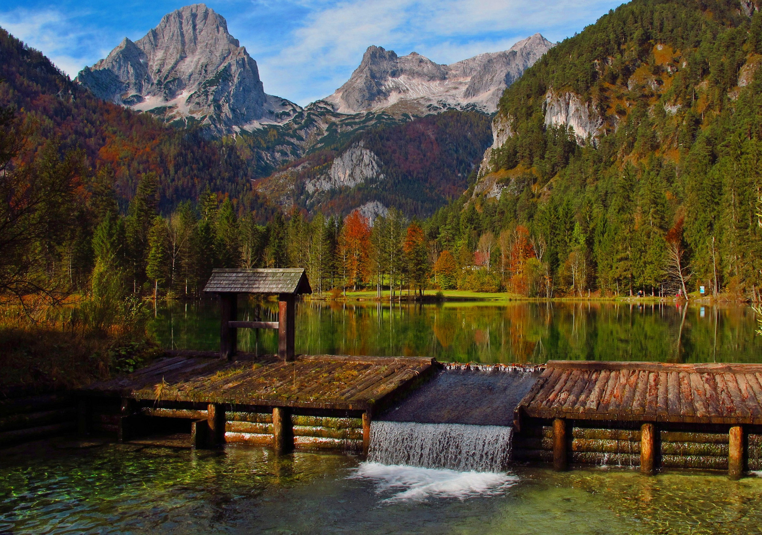 Schiederweiher in Hinterstoder Foto & Bild | landschaft, bach, fluss & see, see, teich & tümpel ...