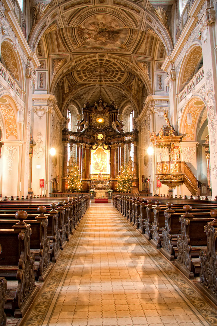 Walldürn Wallfahrts Basilika St.Georg Foto & Bild | architektur, sakralbauten, innenansichten ...