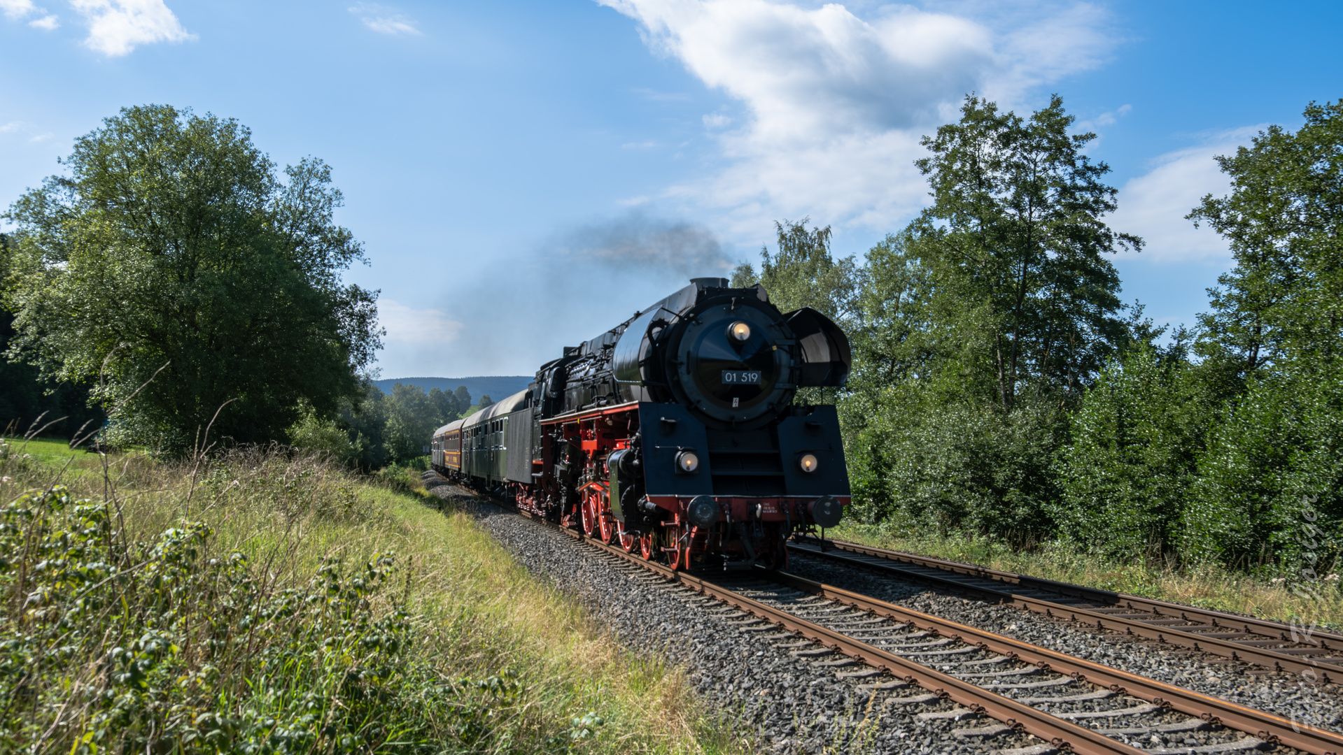 01 519 bei Förbau Foto & Bild | historische eisenbahnen, museale bahnen ...