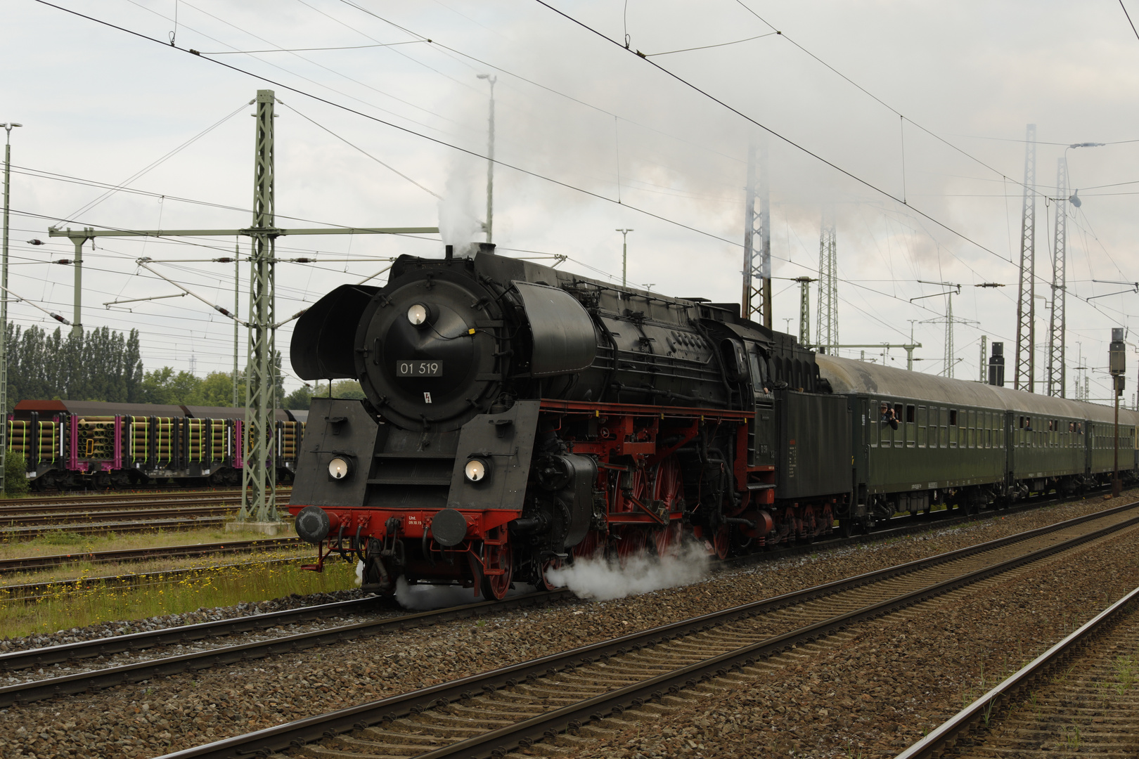 01 519 unterwegs nach ... Foto & Bild | historische eisenbahnen ...