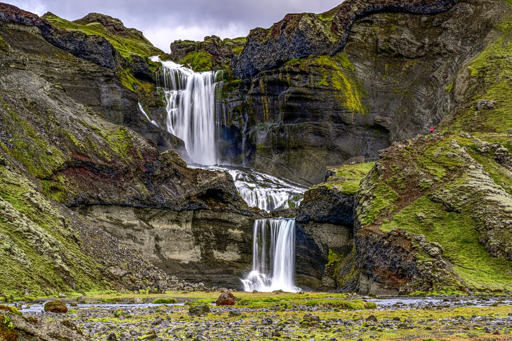 0309 Ófærufoss fließend Foto & Bild | world, dokumentation, natur ...