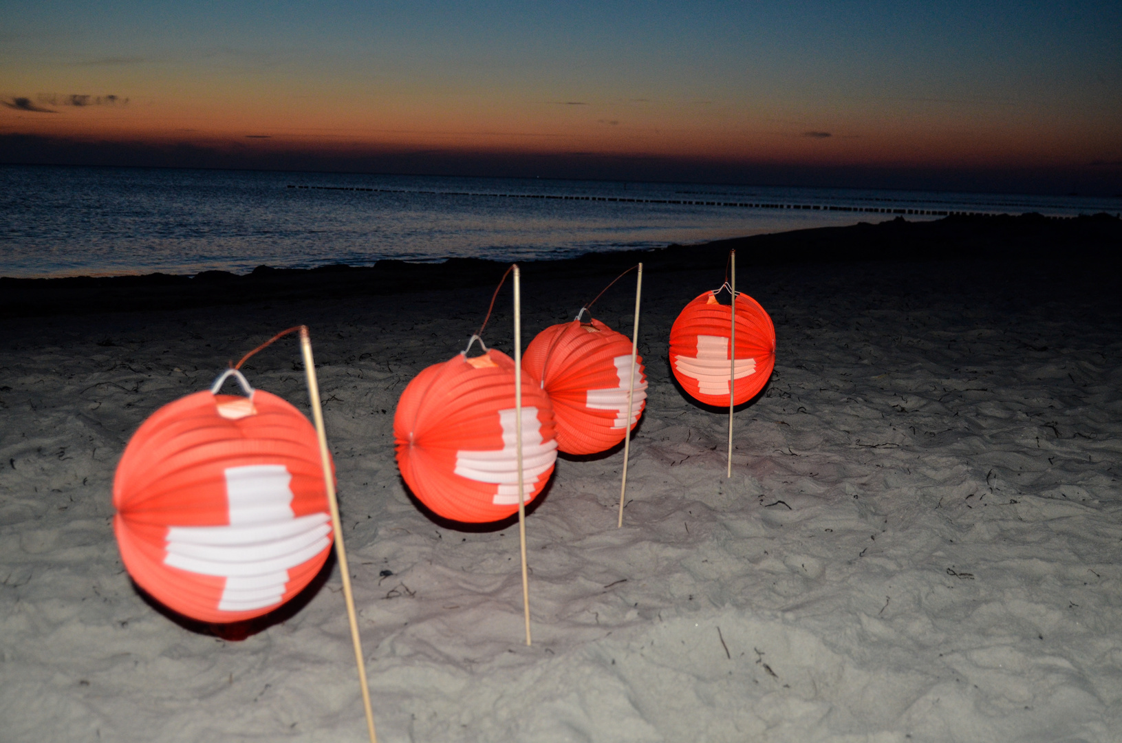 1. August am Strand von Vitte Foto & Bild | landschaft, meer & strand ...