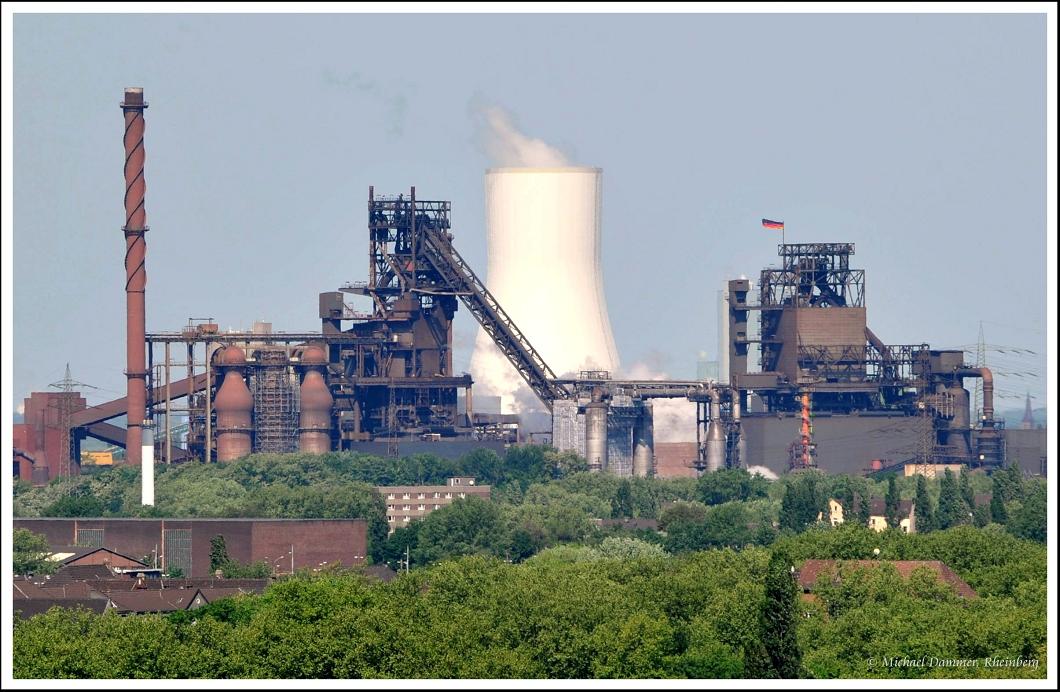 1. Mai Hochofen Schwelgern Foto & Bild | industrie und technik ...