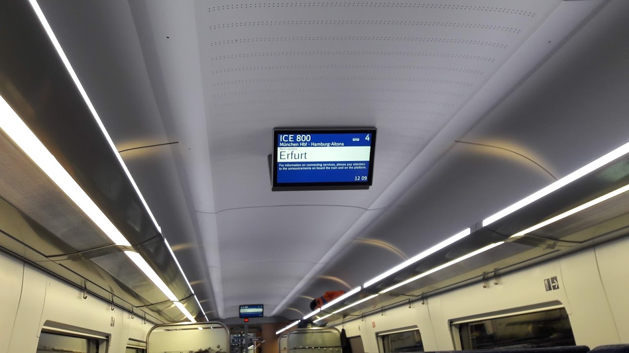 12.11.2019 ICE 800 mit Gepäckablagegestellen Foto & Bild | spezial ...