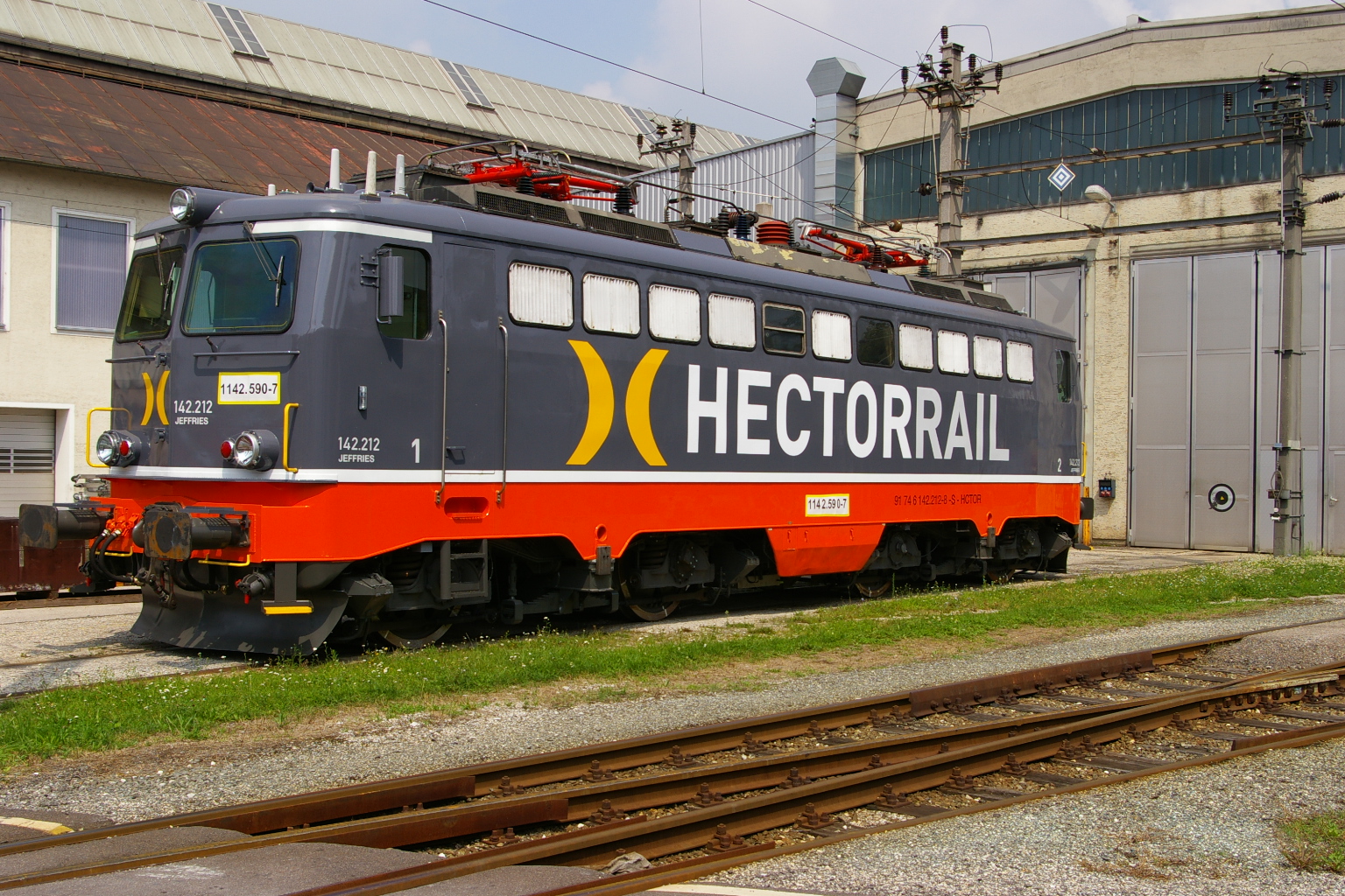 142.212 Hectorrail Foto & Bild | dampf-, diesel- und e-loks, eisenbahn ...