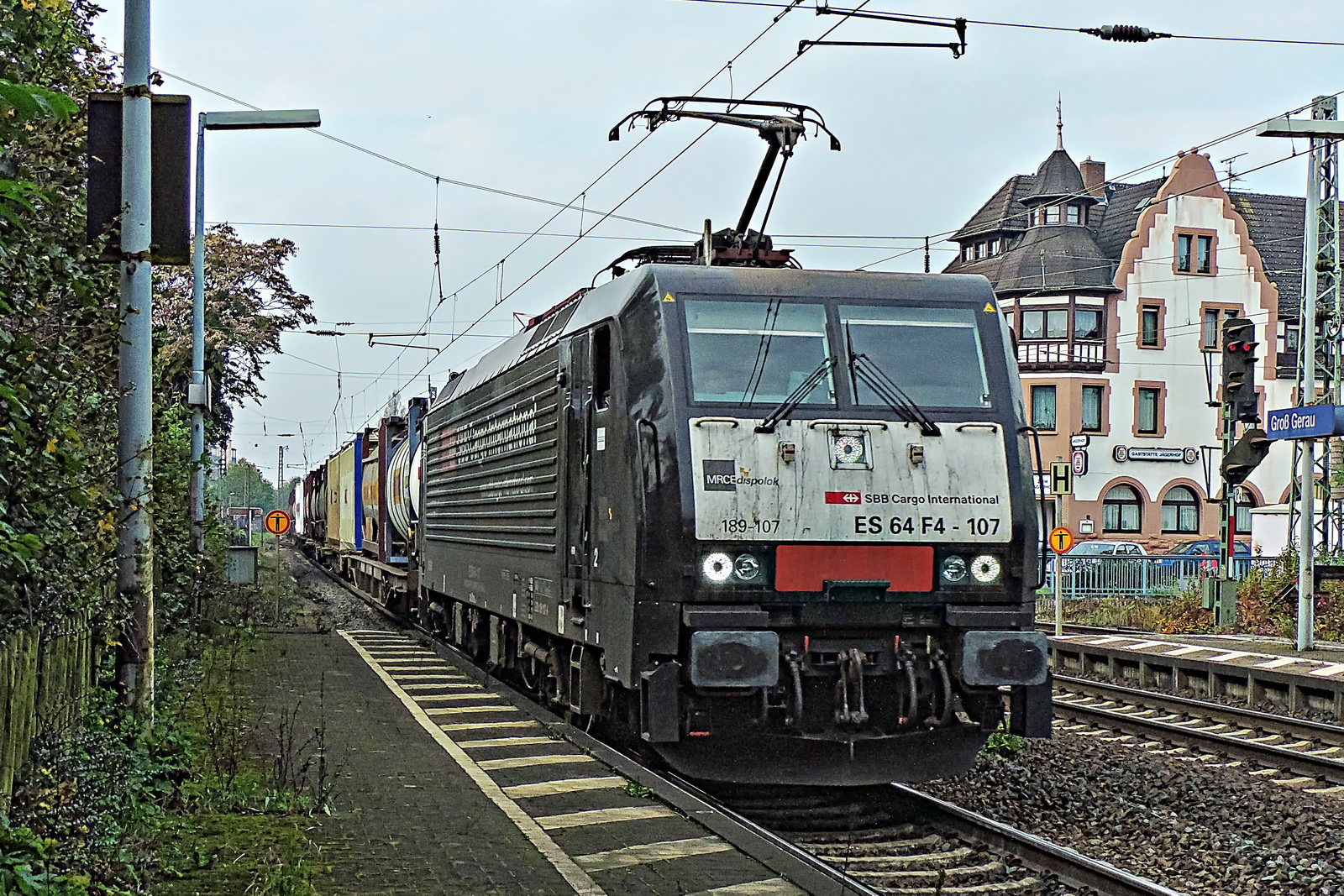 189 107 ES 64 F4-107 MRCE dispolok - SBB International Foto & Bild ...