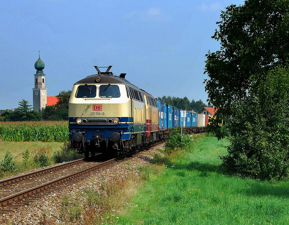 217 014 + 217 002 Foto & Bild | züge, güterzüge, eisenbahn Bilder auf ...