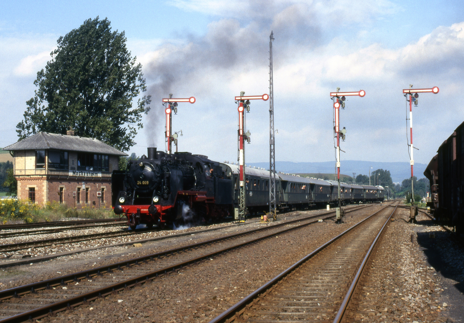 24 009 in Meckesheim Foto & Bild | historische eisenbahnen, museale ...