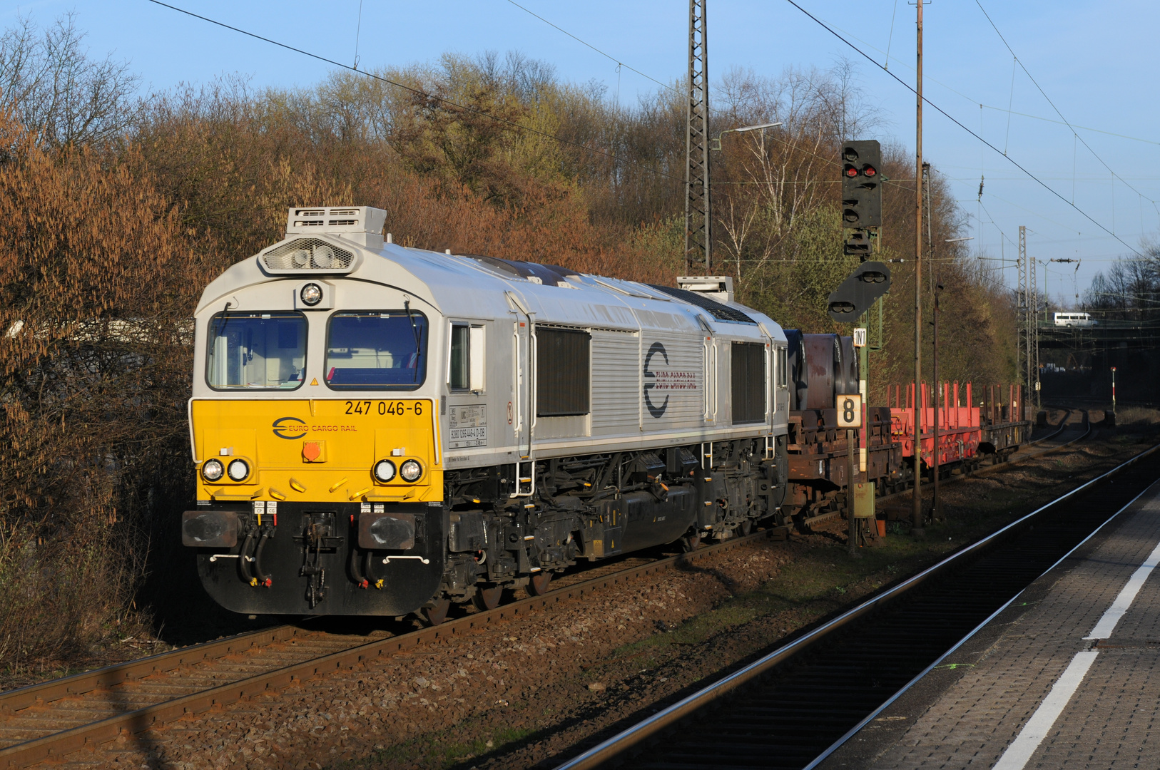 247 046-6 , Class 77 der "Euro Cargo Rail" in Essen - Bergeborbeck Foto ...