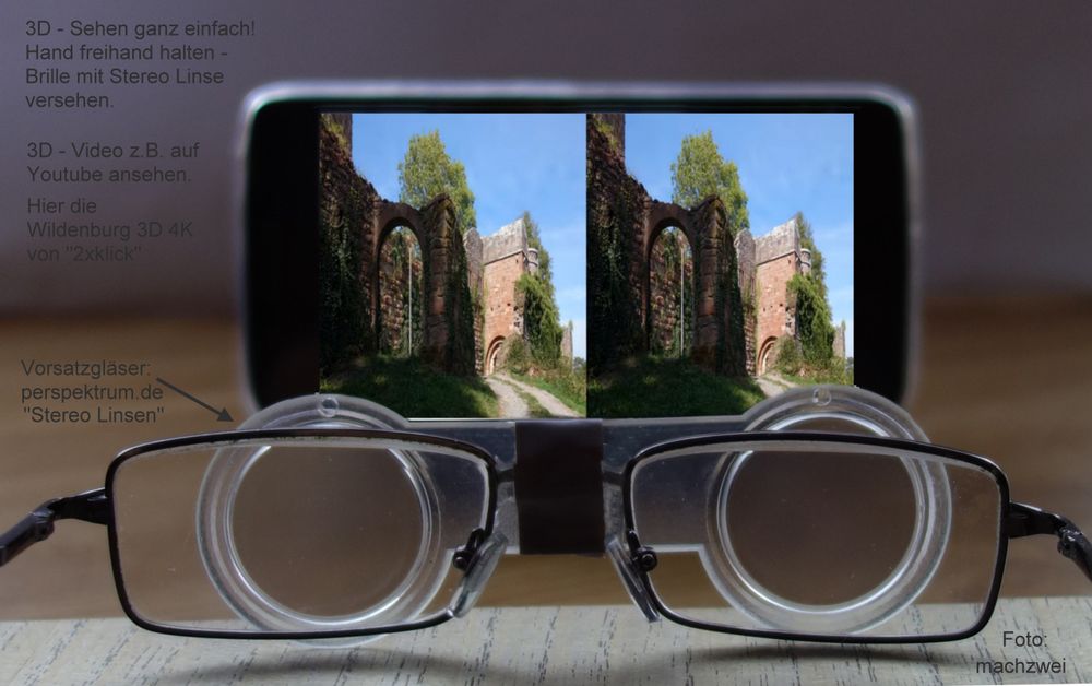 3D für Smartphone: Wildenburg (2x 960x1080 = VollHD Display) Foto ...