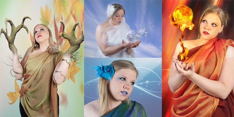 4 Elemente Foto & Bild | portrait, portrait frauen, studio Bilder auf ...