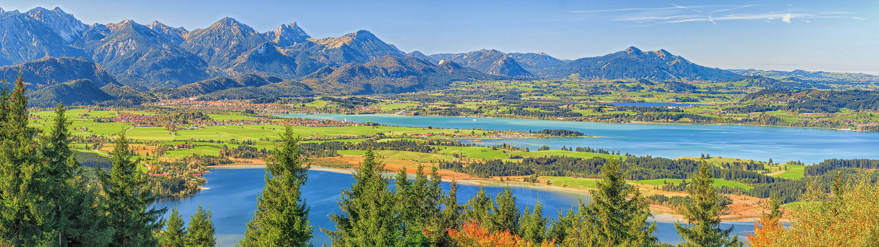 4 Seen Blick Foto & Bild | natur, bayern, deutschland Bilder auf ...