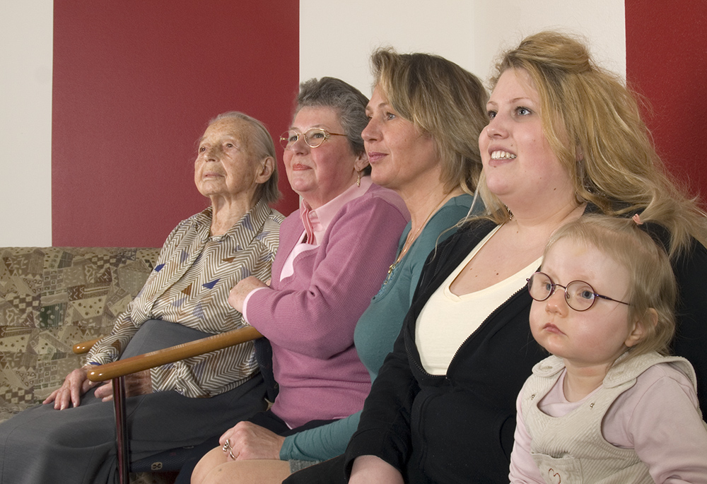 5 Generationen - 100 Jahre Foto & Bild | erwachsene menschen, mehrere menschen, generationen ...