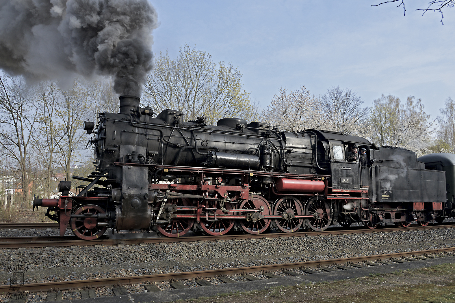 58 311 in Roßwein Foto & Bild | loks, eisenbahn, rauch Bilder auf ...