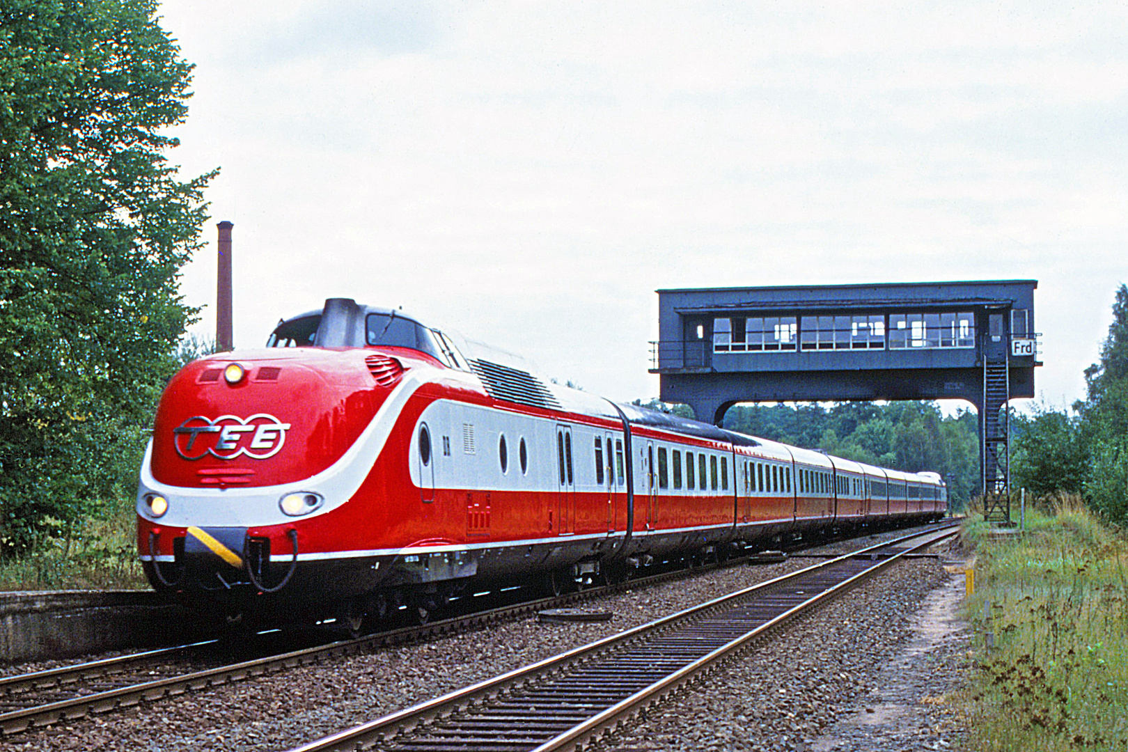 601 als IC Max Liebermann in Friedrichsruh Foto & Bild | hamburg ...