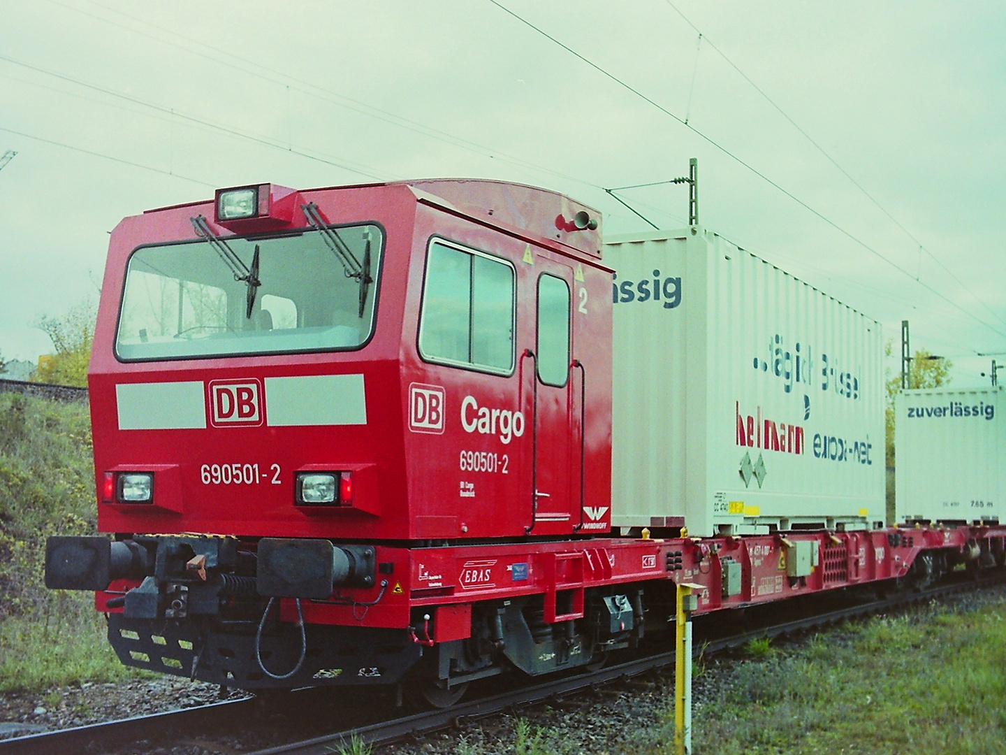 690 501 (Cargo Sprinter) zu Besuch im Bw Haltingen Foto & Bild | züge ...
