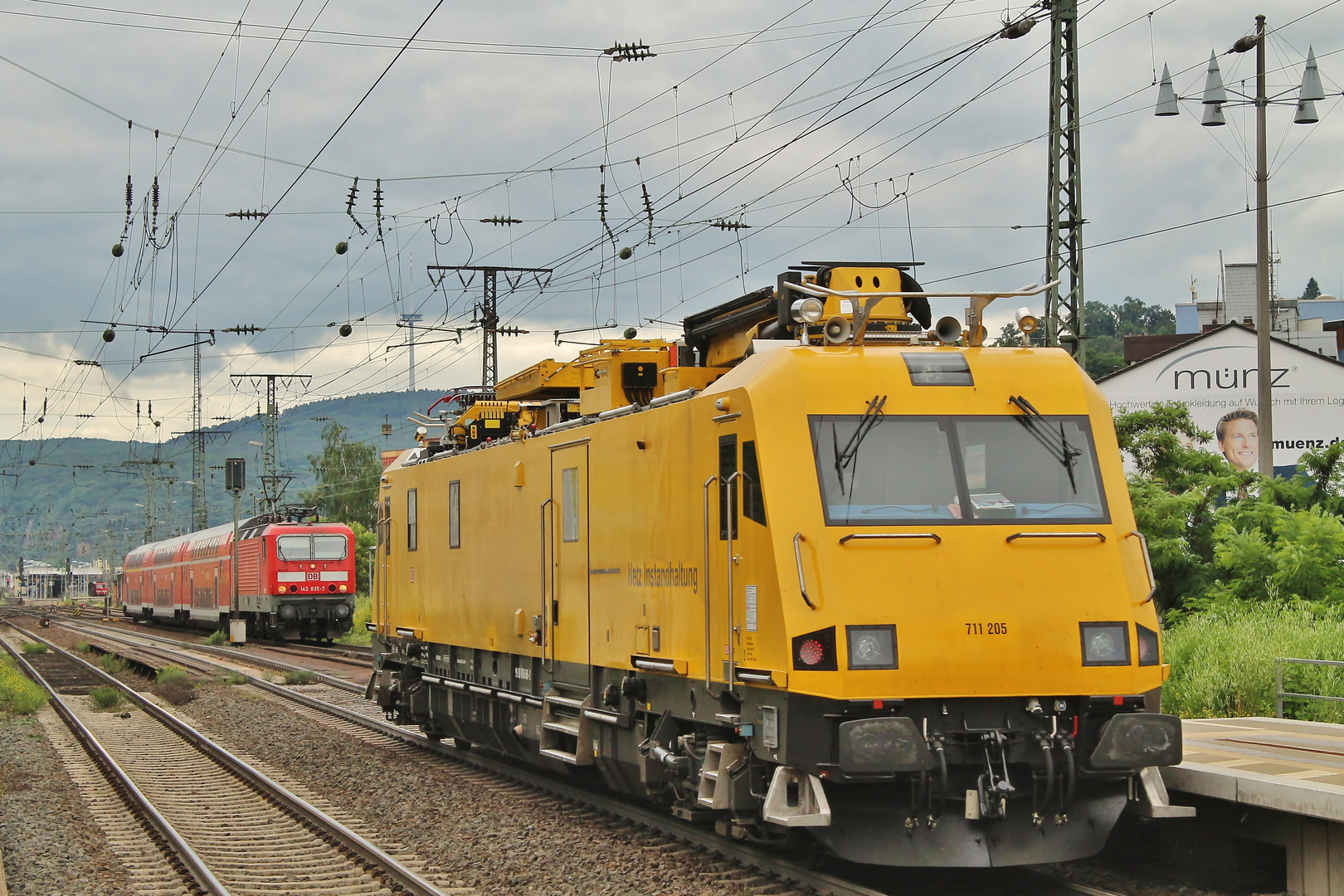 711 205 DB - Netz Instandhaltung... Foto & Bild ...