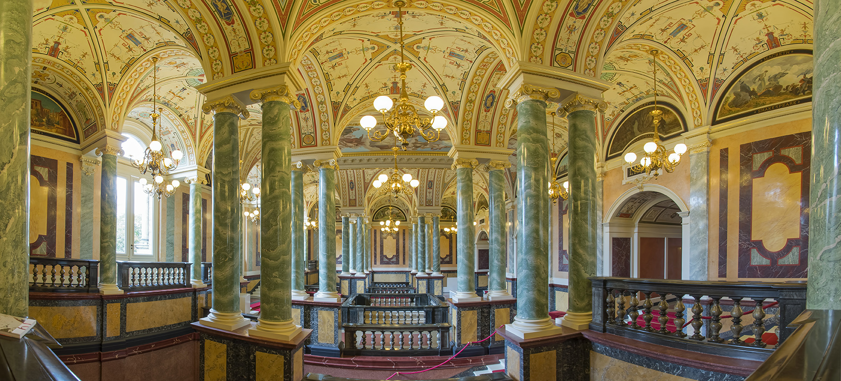 8219SB+21SB Semperoper Innen Panorama Foto & Bild | architektur ...