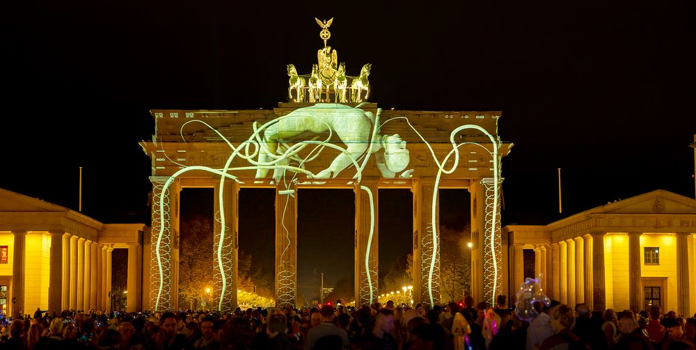 8478TZ Brandenburger Tor Berlin Festival of Lights Foto & Bild | architektur, reportage ...