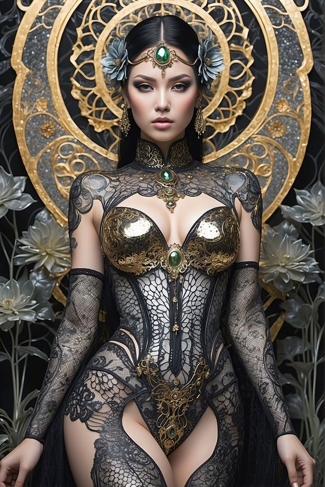 a fantasy female body 0 Foto & Bild | ki - archiv, ki-generierte bilder, ki Bilder auf fotocommunity