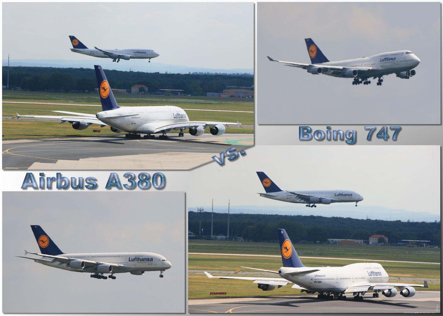 A380 vs. 747 Foto & Bild | luftfahrt, passagiermaschinen, verkehr ...