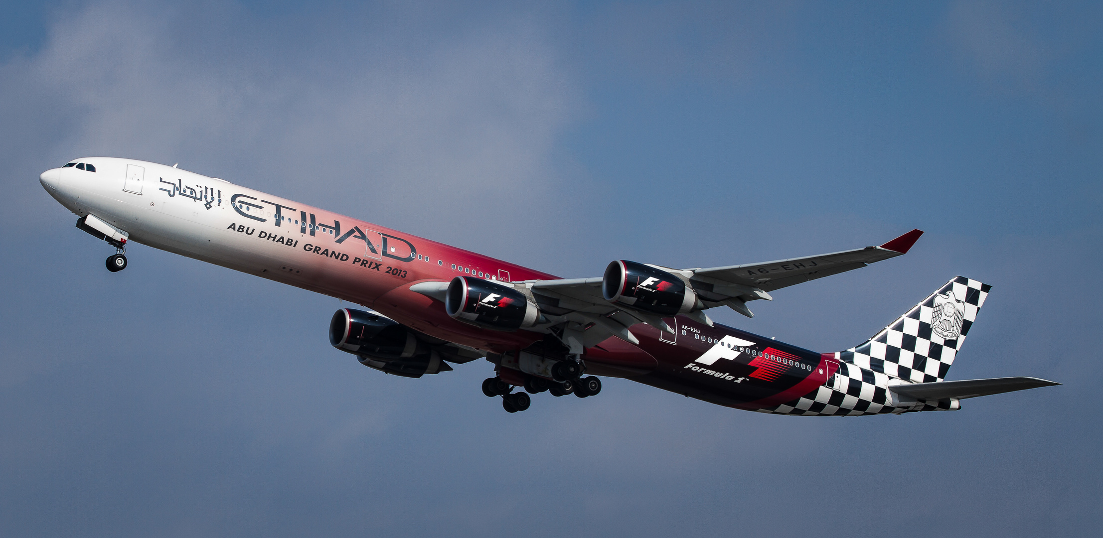 A6-EHJ - Etihad Airways (Abu Dhabi Grand Prix livery) Foto & Bild ...