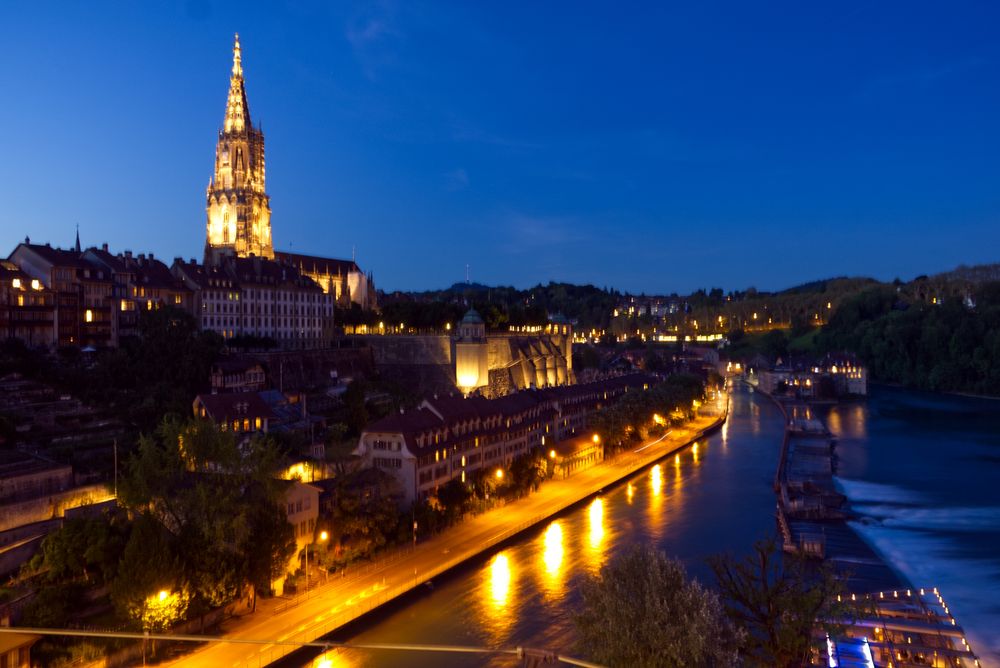 Aare bei Bern Foto & Bild | landschaft, bach, fluss & see, himmel ...