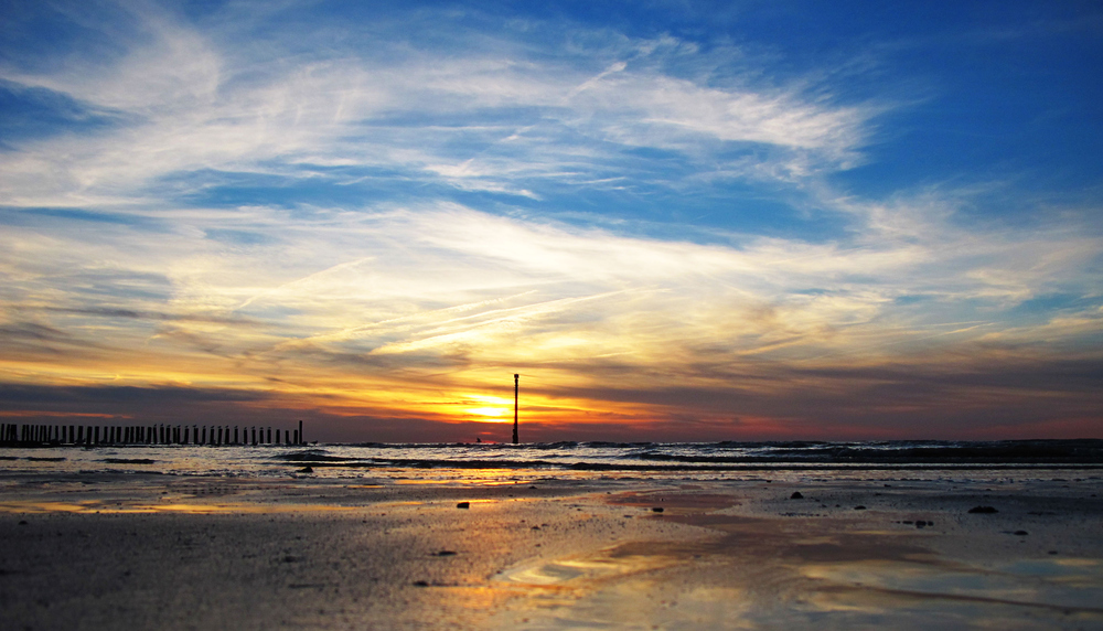 abend am meer Foto & Bild | landschaft, meer & strand ...