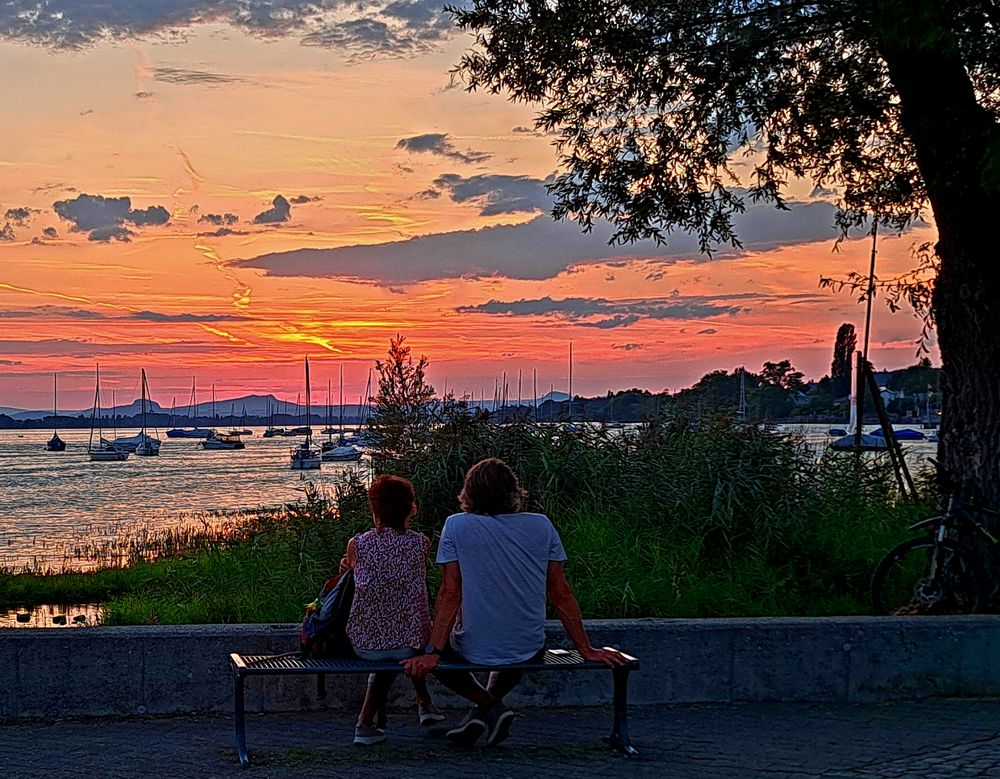 Abend am See Foto & Bild | landschaft, bach, fluss & see, relaxen ...