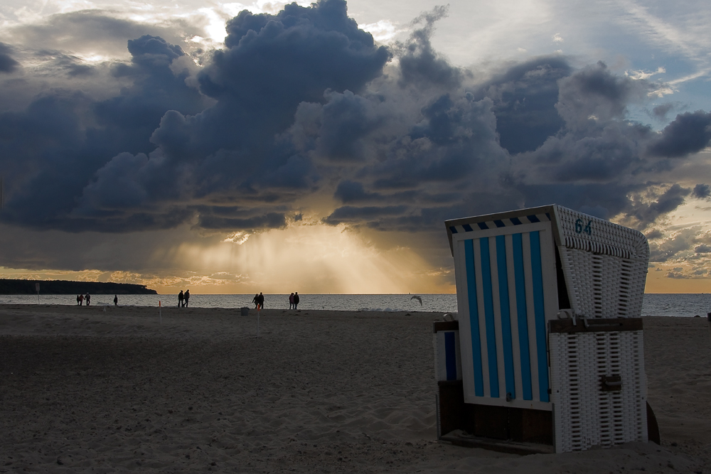 Abend am Strand Foto & Bild | deutschland, europe, mecklenburg ...