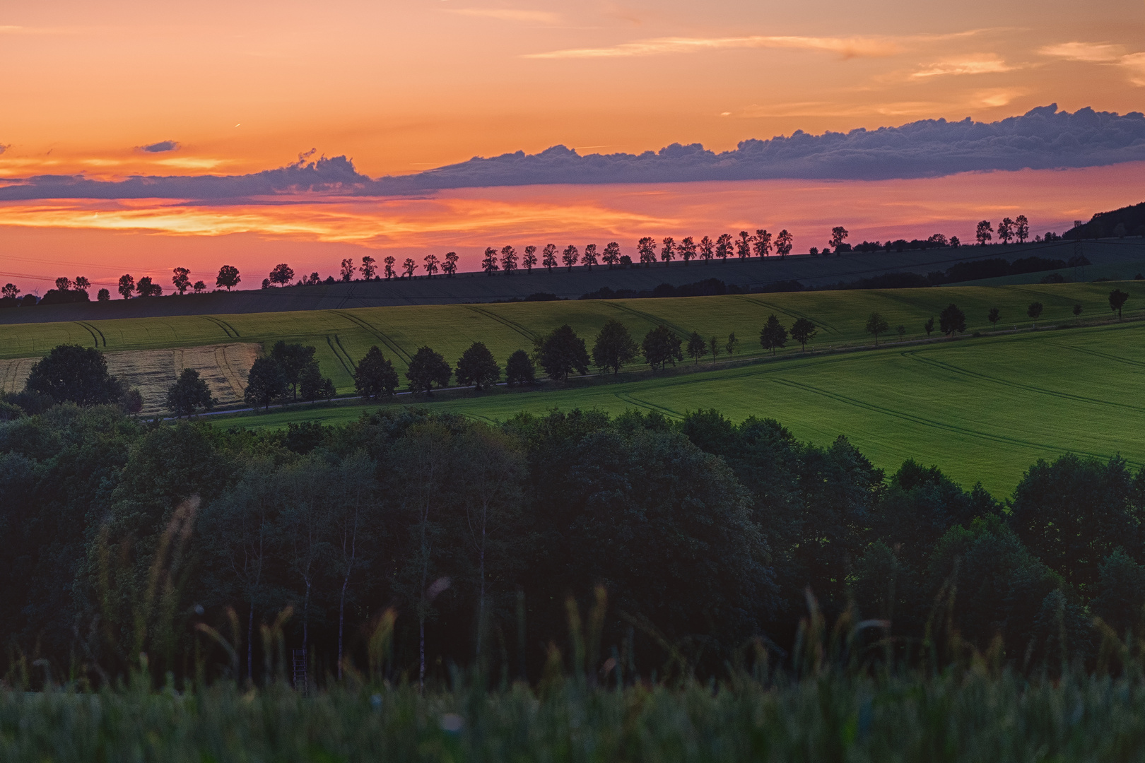 Abend Foto & Bild | landschaft, fotos, sonnenuntergang Bilder auf ...
