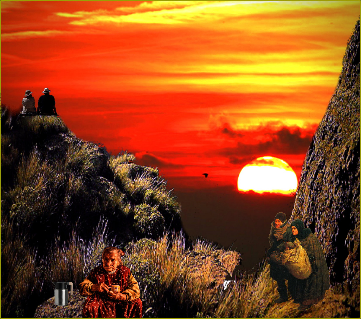 Abend Foto & Bild | fotomontage, spezial, composing Bilder auf fotocommunity