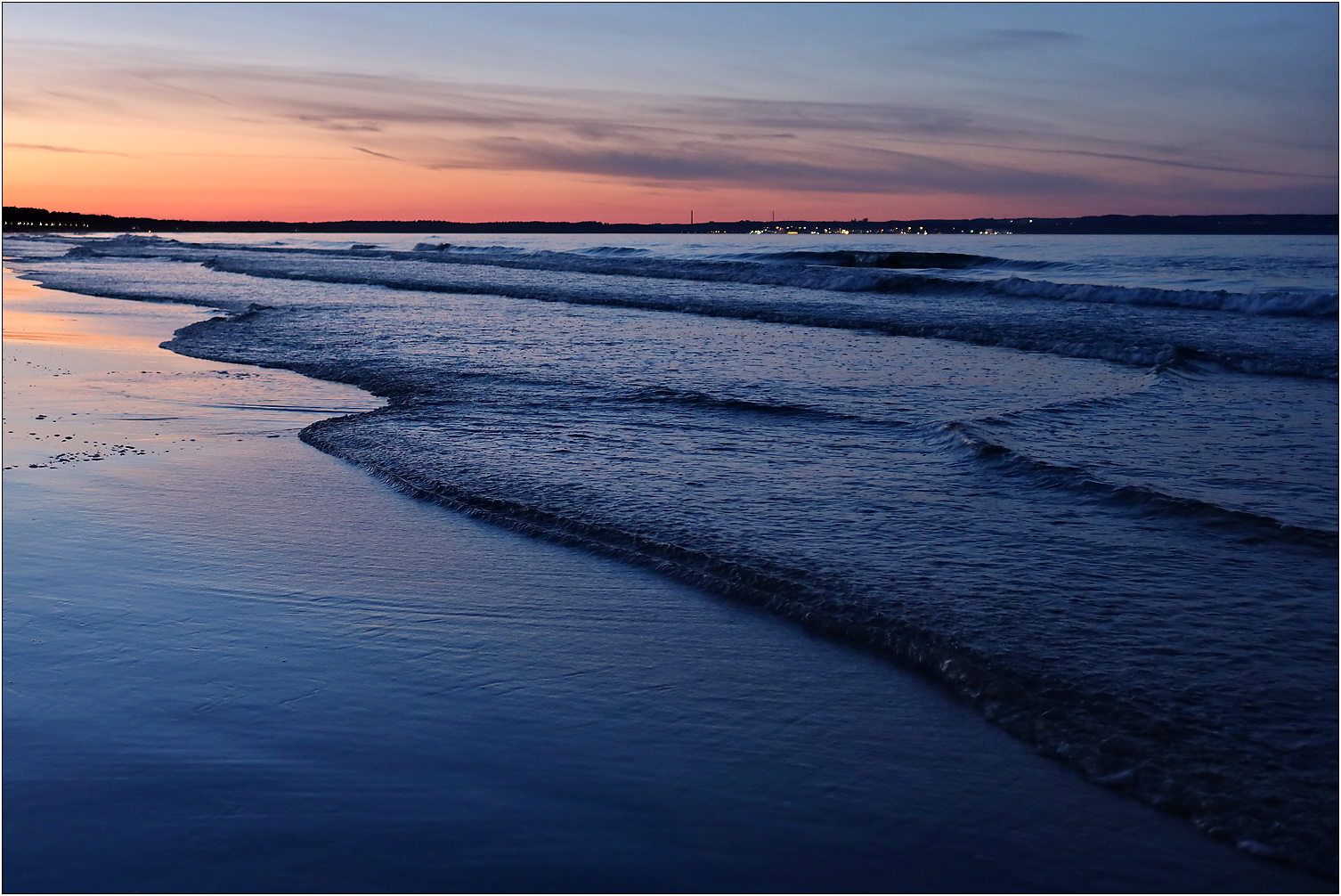 Abends am Binzer Strand... Foto & Bild | deutschland, europe ...