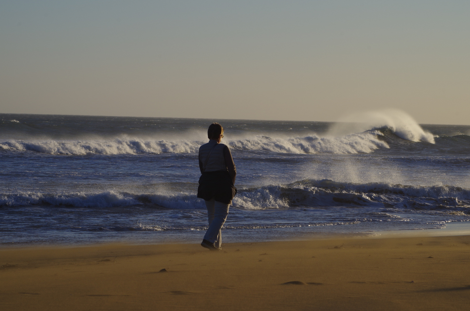 Abends am Strand.... Foto & Bild | wasser, meer, natur Bilder auf ...