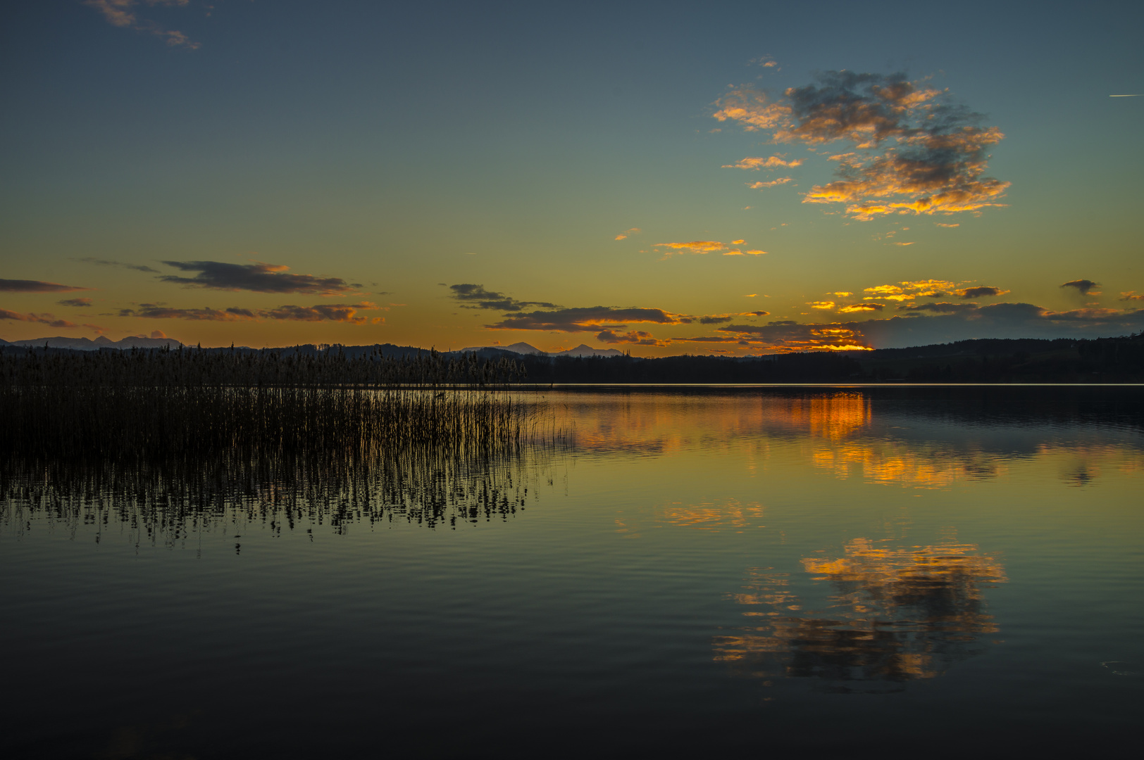 Abends am Waginger See Foto & Bild | landschaft, sonnenaufgänge, bach ...