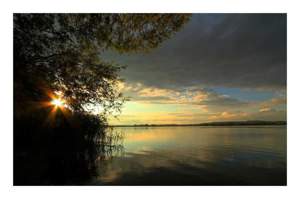 Abendstimmung am See Foto & Bild | landschaft, bach, fluss & see, see ...