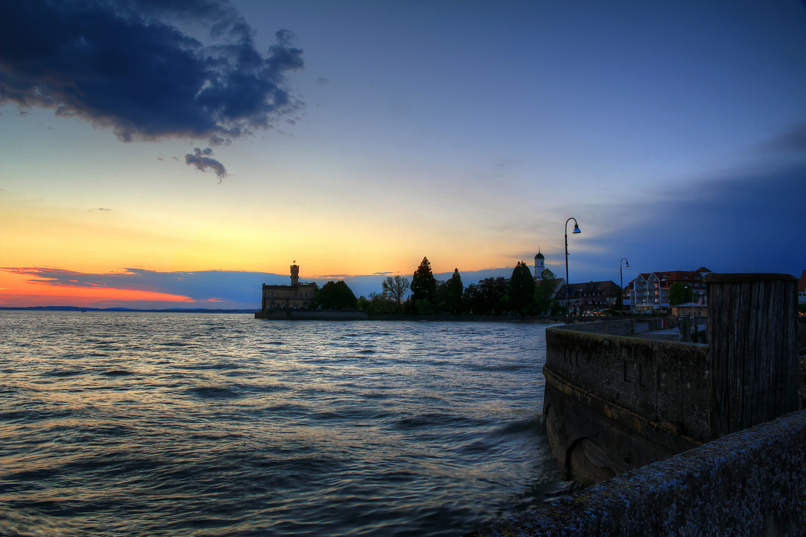 Abendstimmung in Langenargen am Bodensee Foto & Bild | bodensee ...