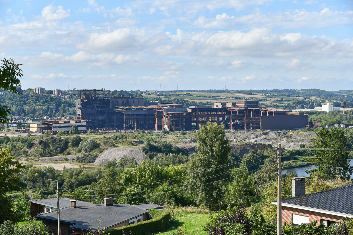 Abriss Stahlwerk Chertal (B) Foto & Bild | industrie und technik ...