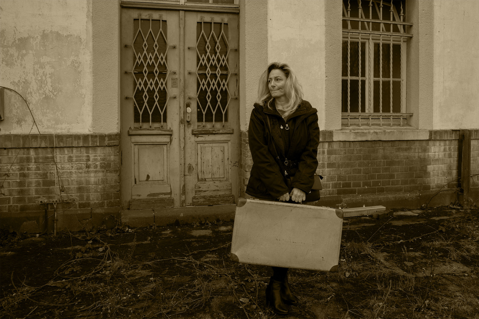 Abschied Foto & Bild | erwachsene menschen, portraits erwachsener, bahnhof Bilder auf fotocommunity