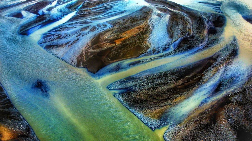 Abstrakt Foto & Bild | landschaft, bach, fluss & see, fotos Bilder auf ...