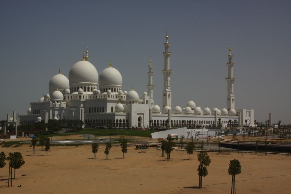 Abu Dhabi - Moschee Foto & Bild | asia, middle east, united arab ...