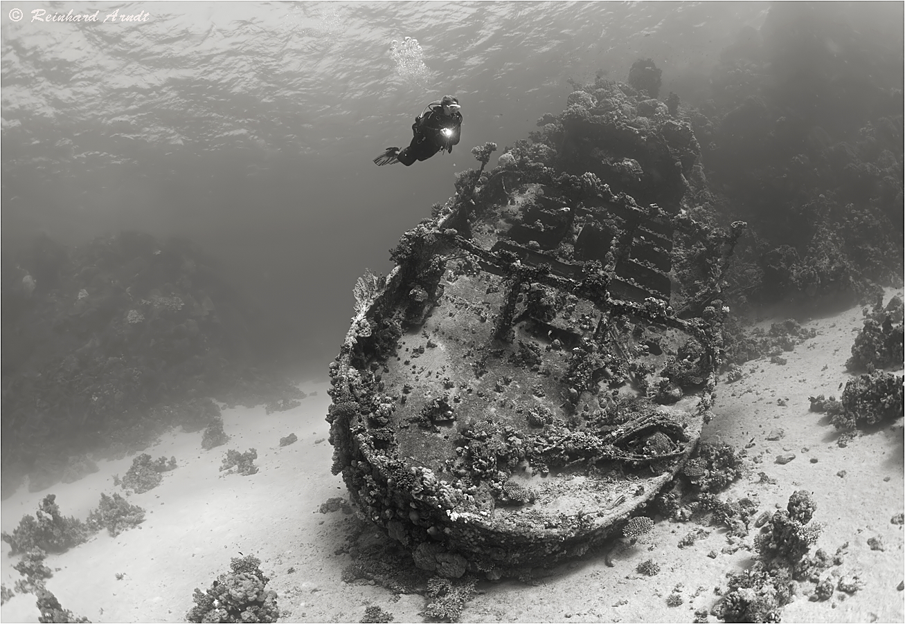 Abu Galawa Wrack Foto & Bild | world, meer, fisheye Bilder auf ...