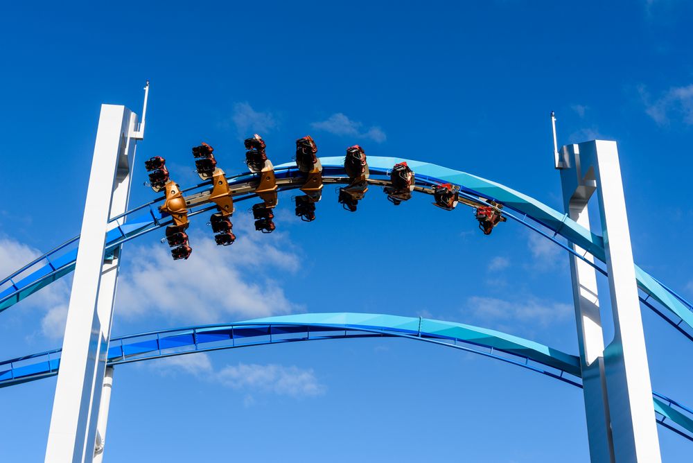 Achterbahn 3 Foto & Bild | north america, united states, midwest Bilder ...