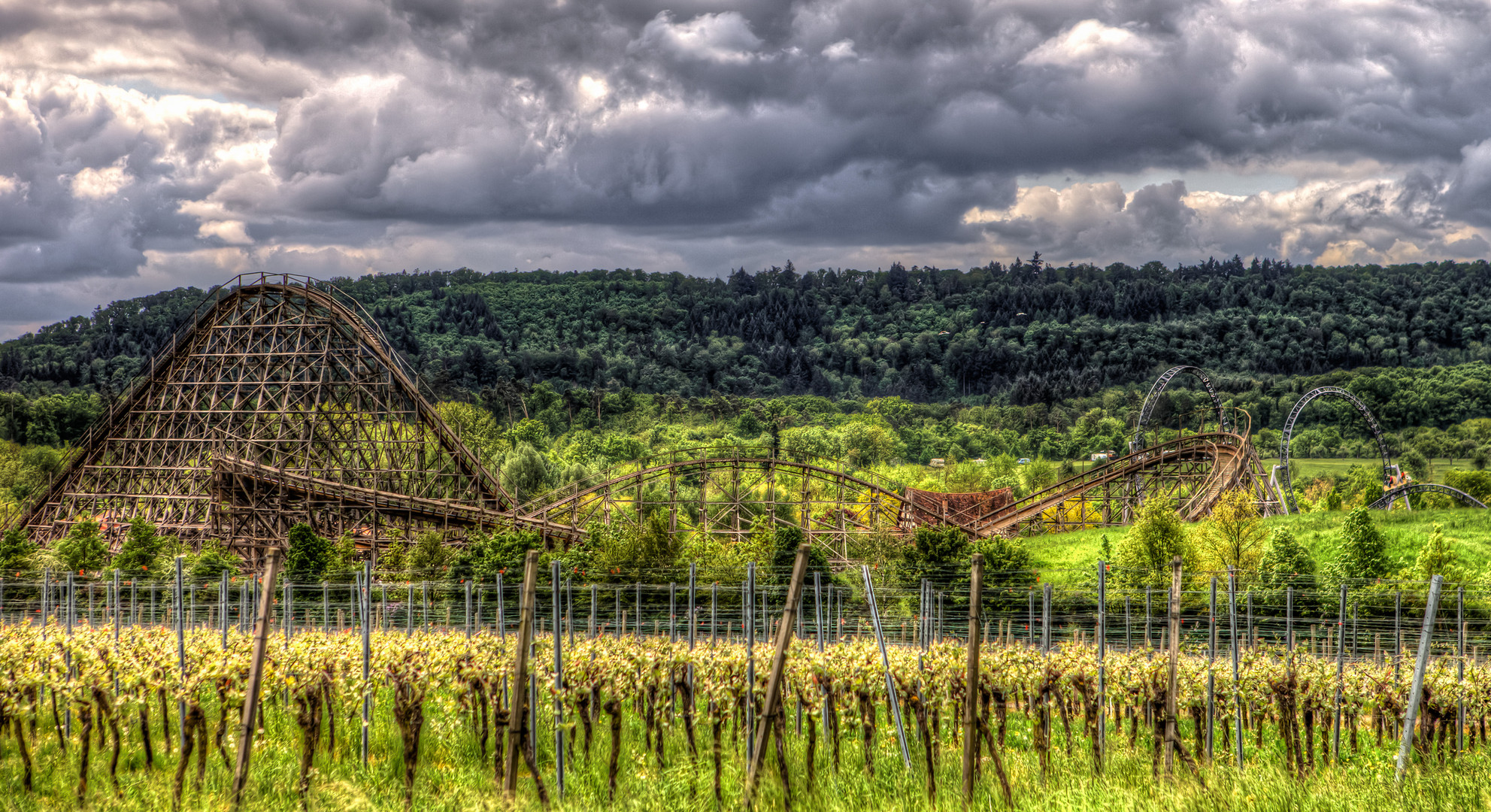 Achterbahn Foto & Bild | landschaft, lebensräume, wald Bilder auf ...