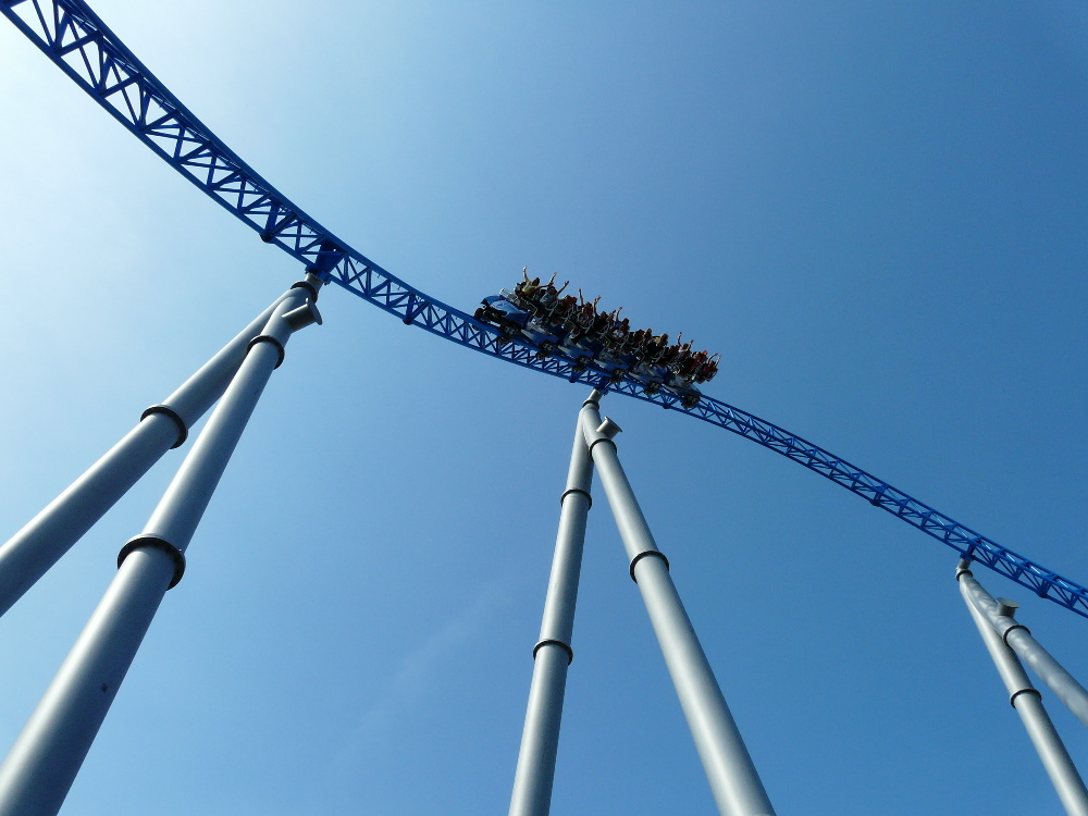 Achterbahn Foto & Bild | erwachsene menschen, menschen in der freizeit ...